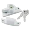 First Watch Security White Metal Keyed Window Sash Lock 1404 - The Home ...