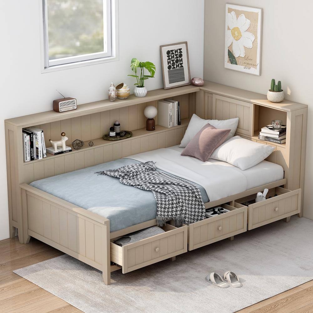 Have a question about Harper & Bright Designs Antique White Milk Twin ...