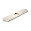 Hansgrohe Locarno 10 in. Base Plate in Steel Optic 04856800 - The Home ...