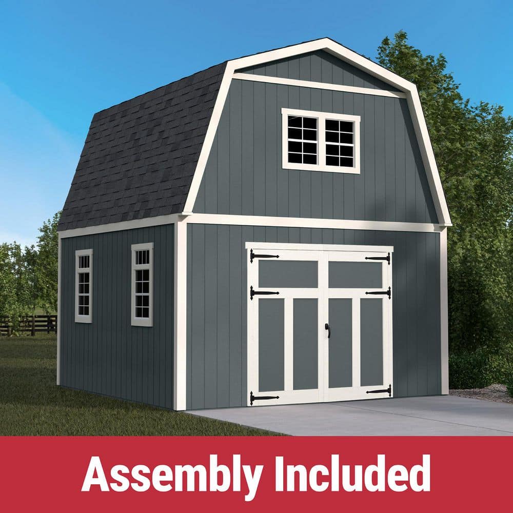 Handy Home Products Professionally Assembled Ashland 16 ft. W x 16 ft ...