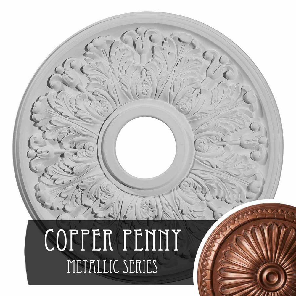 Ekena Millwork 1-1/8 in. x 16-1/2 in. x 16-1/2 in. Polyurethane Apollo ...