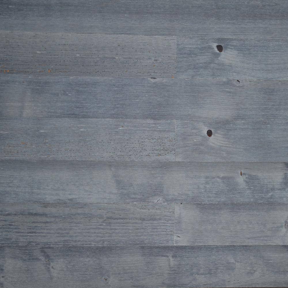 Timberchic 1/8 in. L x 3 in. W x 12-42 in. HPeel and Stick Blue Gray ...