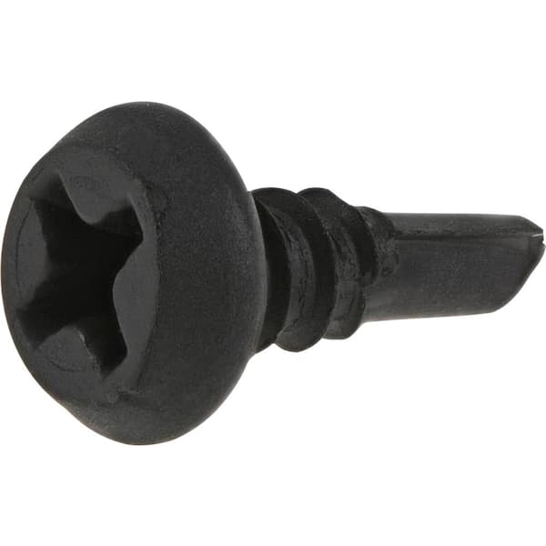 Everbilt #7 x 7/16 in. Phillips Pan-Head Self-Drilling Framing Screw 1 ...