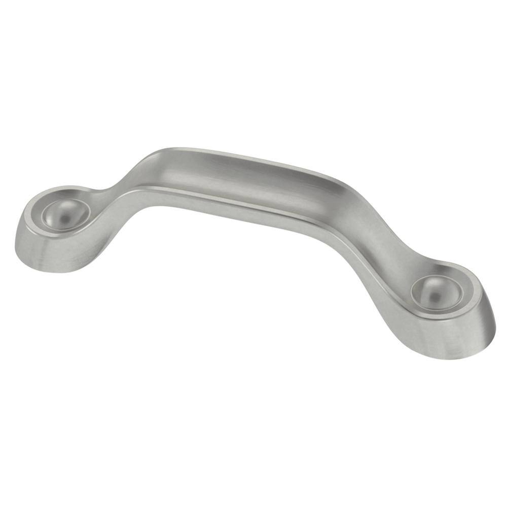 Liberty Simple Farmhouse 3 in. (76mm) Center-to-Center Satin Nickel ...