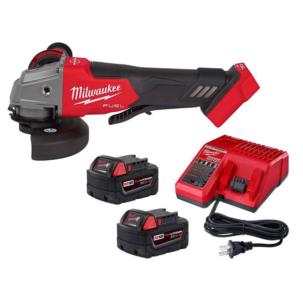 Milwaukee M18 FUEL 18V Lithium-Ion Brushless Cordless 4-1/2 in./5 in ...