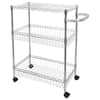 mount-it! 3-Tier Metal Rolling Utility Cart MI-7860 - The Home Depot