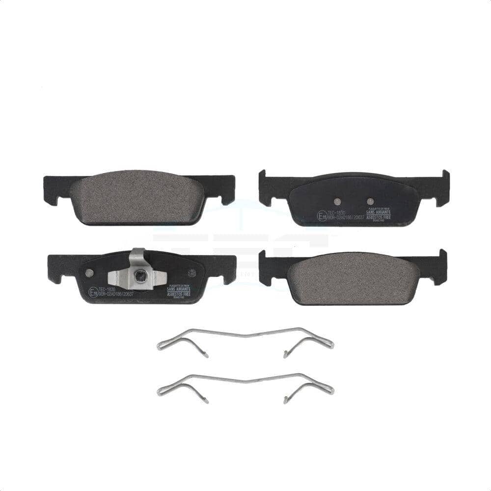 TEC Front Ceramic Disc Brake Pads For Smart Fortwo EQ fortwo TEC-1830 ...