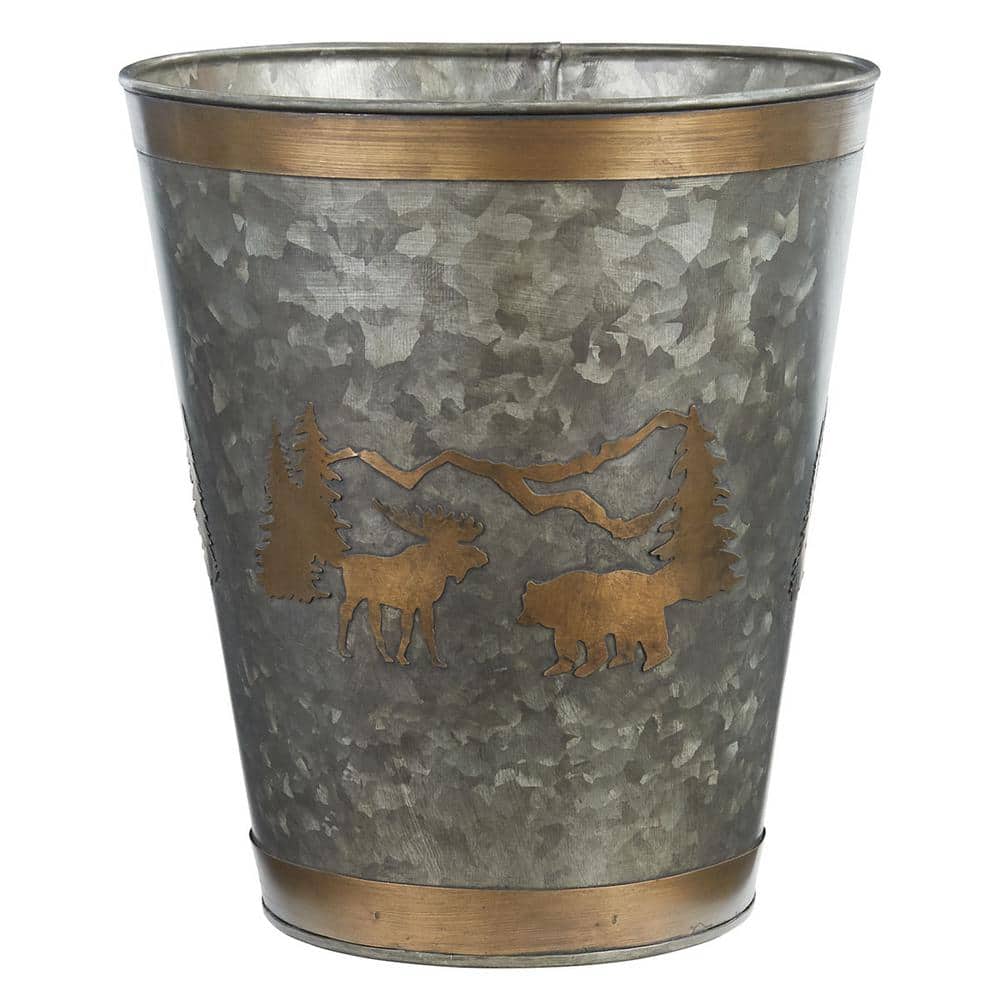 Park Designs Forester's Waste Basket 8599-870 - The Home Depot