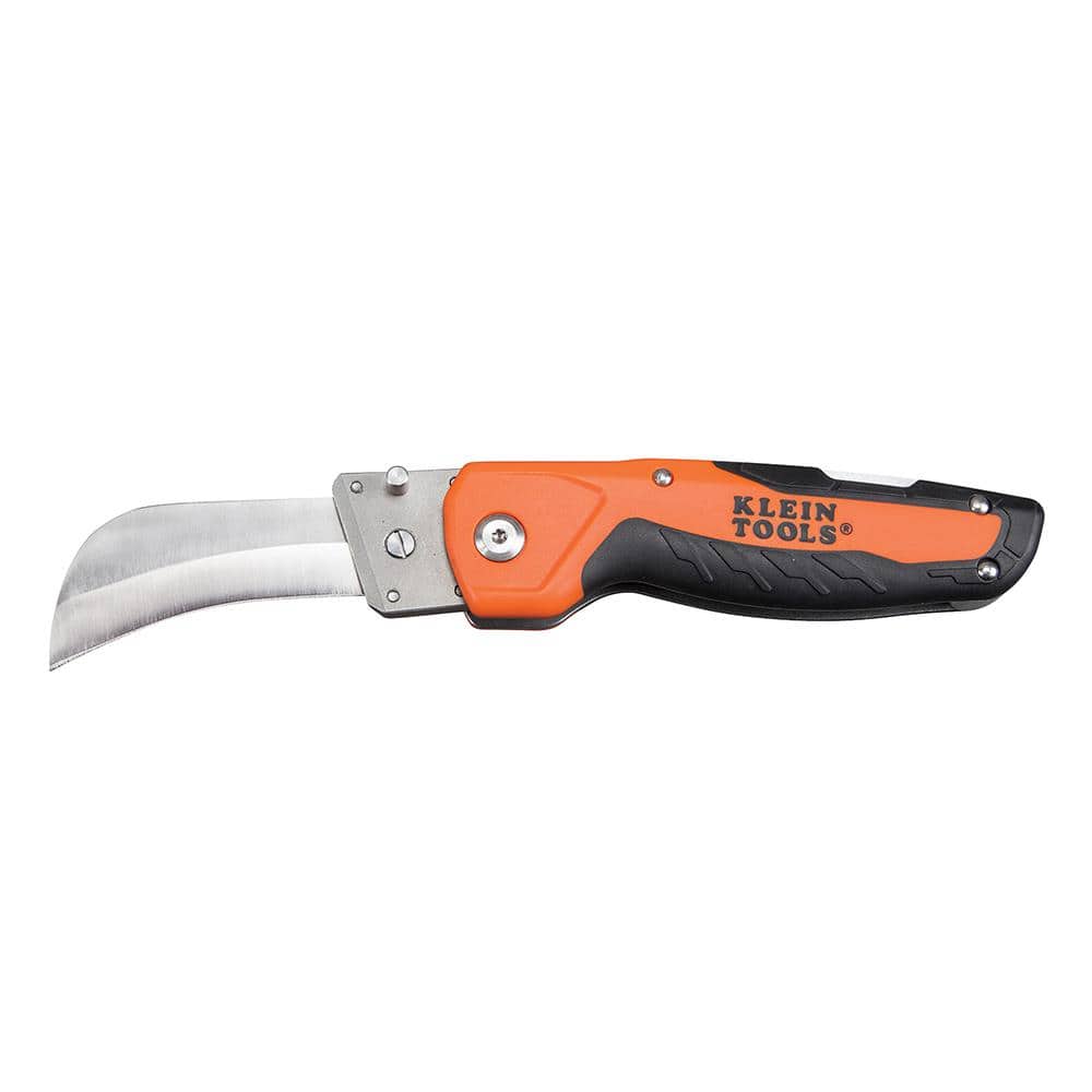 Klein Tools Cable Skinning Utility Knife with 2.5 in. Replaceable Blade ...