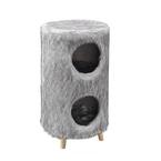 Sam's Pets Pufak 16 in. Gray Cat Tree Cylinder SP-CT1271GY