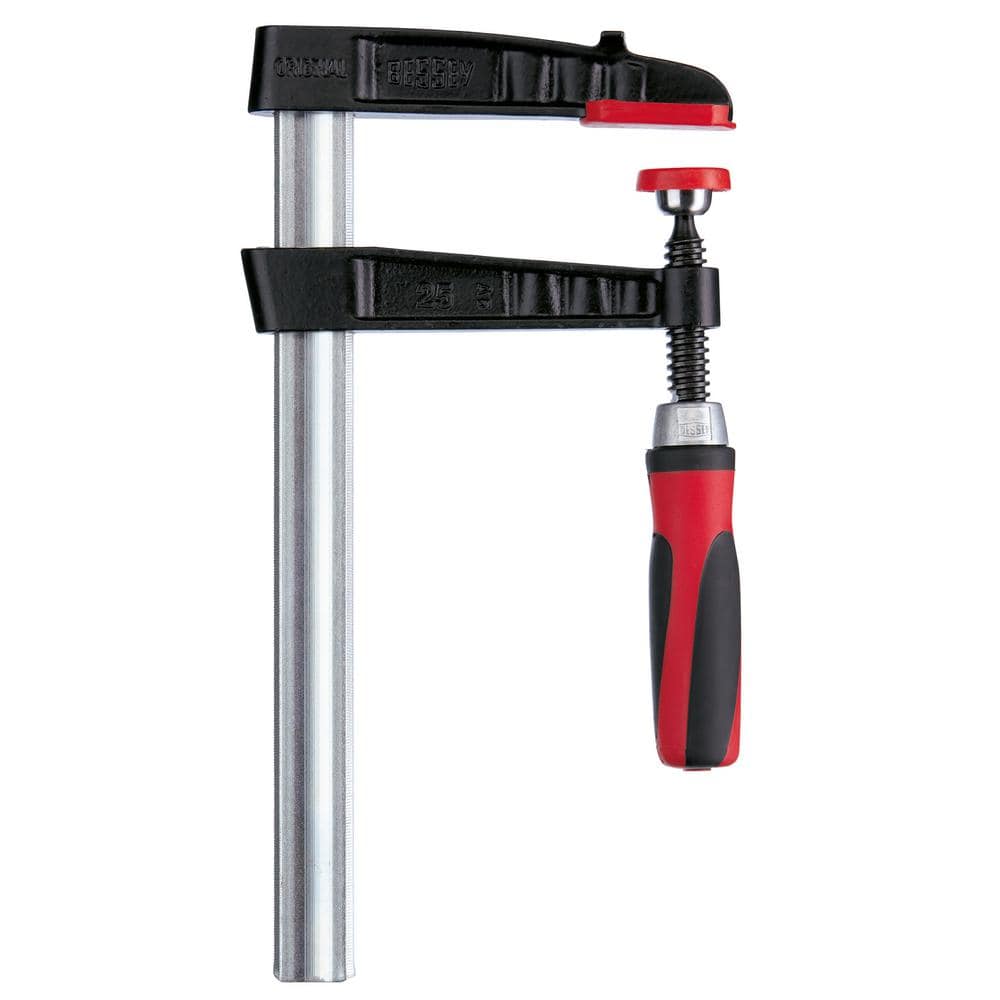BESSEY TGJ Series 30 in. Bar Clamp with Composite Plastic Handle and 2 ...