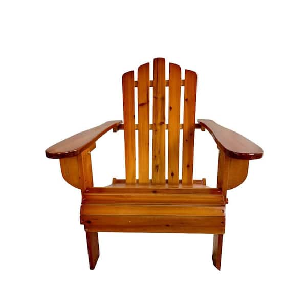 Wood Folding Adirondack Chair, Wooden Textured, Heavy All-Weather ...