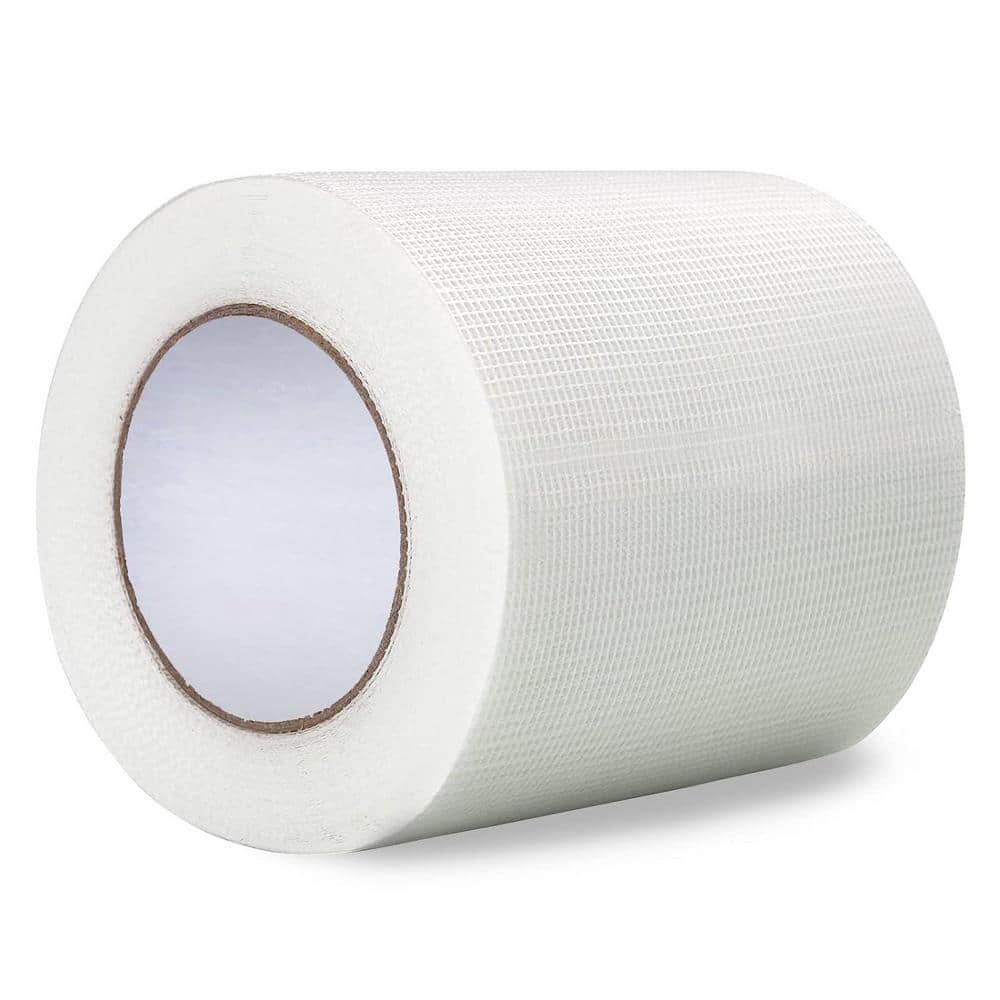 Wellco 12 in. x 328 ft. Self-Adhesive Fiberglass Mesh Drywall Joint ...