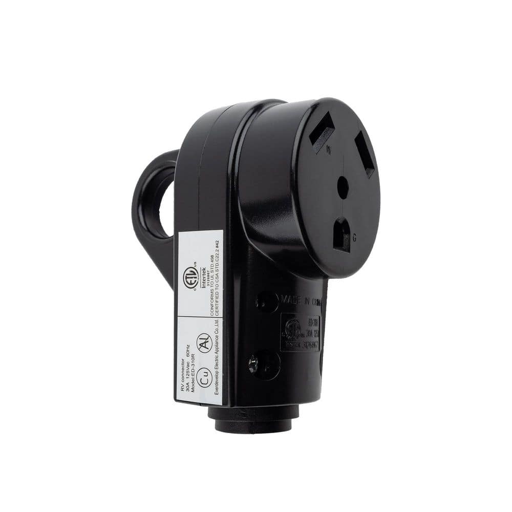 Power Sentry 30 Amp 125-Volt RV Power Replacement Receptacle GLRV30FR - The Home Depot