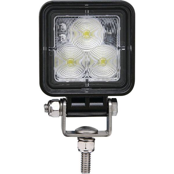 FulTyme RV 12-Volt/24-Volt Square/Compact Flood Beam Work Light (3-LEDs ...