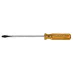 Klein Tools 5/16 in. Keystone-Tip Flat Head Screwdriver with 8 in ...