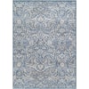 Couristan Couture Ballerine Carolina Blue 10 ft. x 14 ft. Area Rug ...