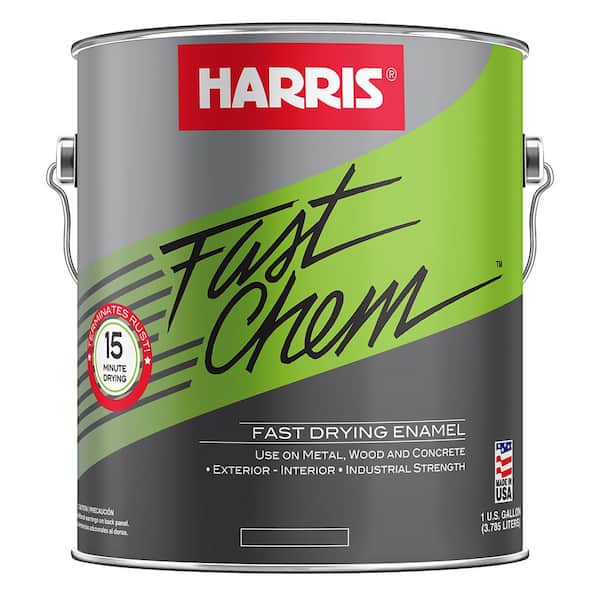 Harris Fast Chem 1 gal. Oil-Based Exterior/Interior Enamel 24333 - The ...