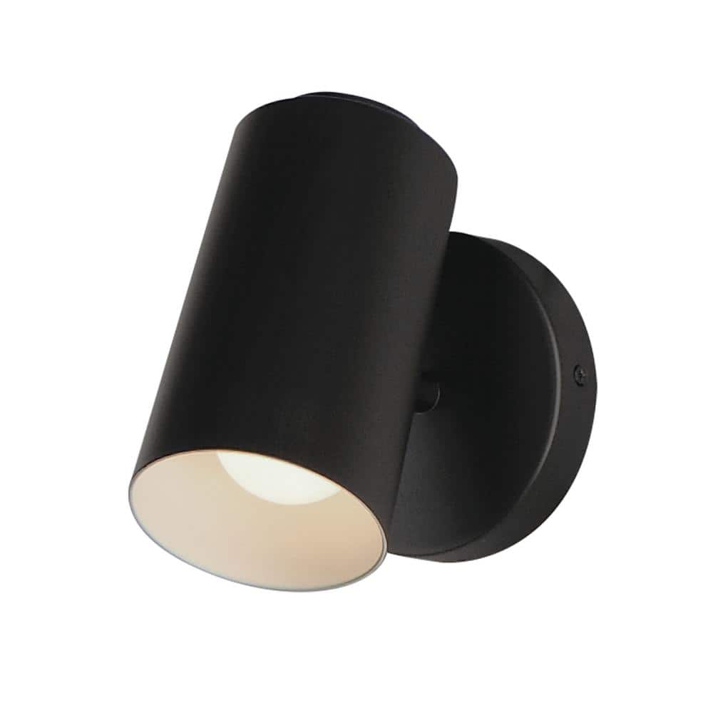 Maxim Lighting SpotLight Outdoor LED Sconce - Cylinder 62001BK - The ...