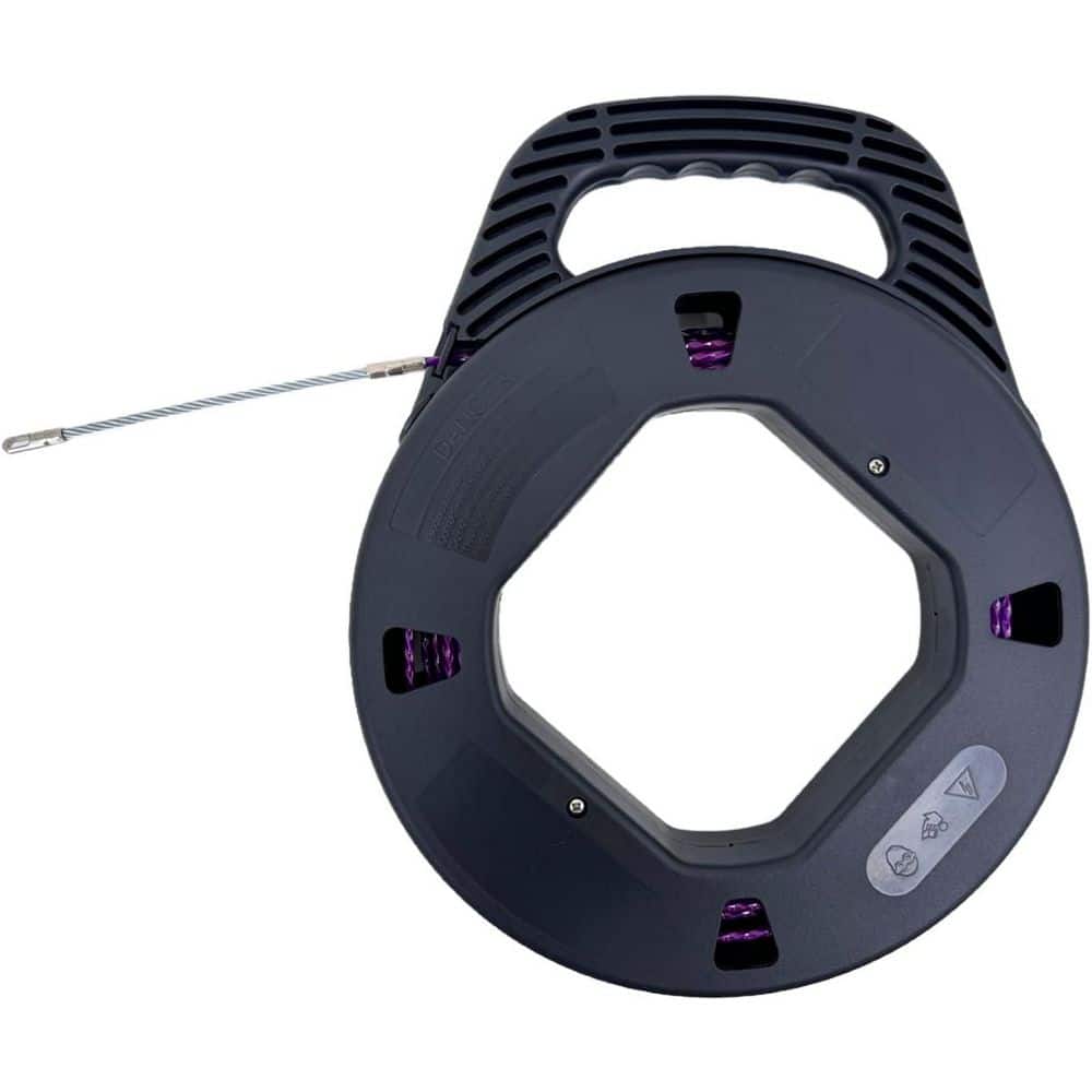 YICHUHAOXI 100 ft. Fish Tape Reel PET Electrical Cable Puller with ...