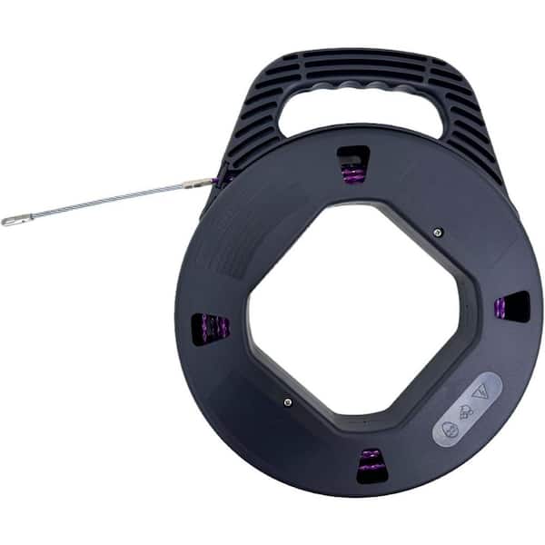 YICHUHAOXI 100 ft. Fish Tape Reel PET Electrical Cable Puller with ...