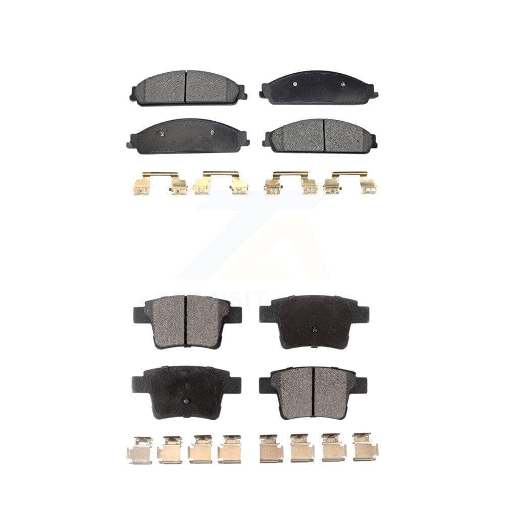 TEC Front Rear Ceramic Brake Pad Kit For Ford Five Hundred Freestyle ...