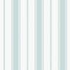Smart Stripes 3 Turquoise Heritage Stripe Matte Finish Non-Pasted Vinyl ...