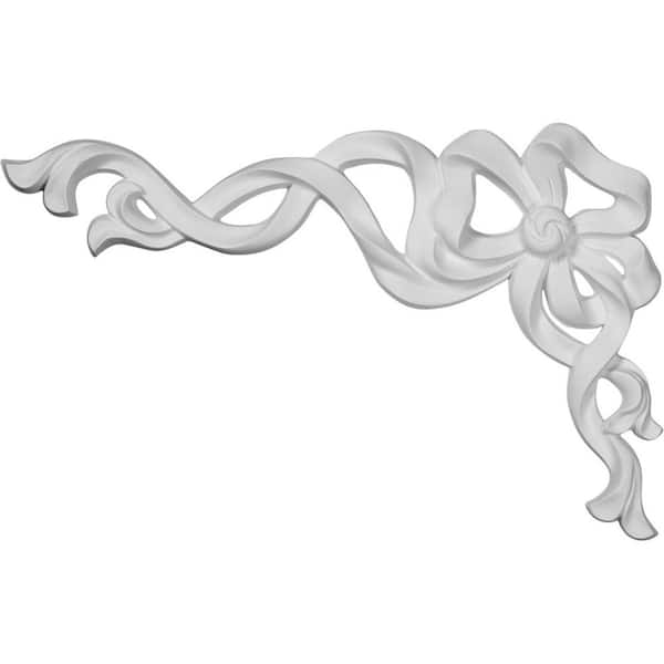 Ekena Millwork 7/8 in. x 8-1/4 in. x 13 in. Polyurethane Versailles ...