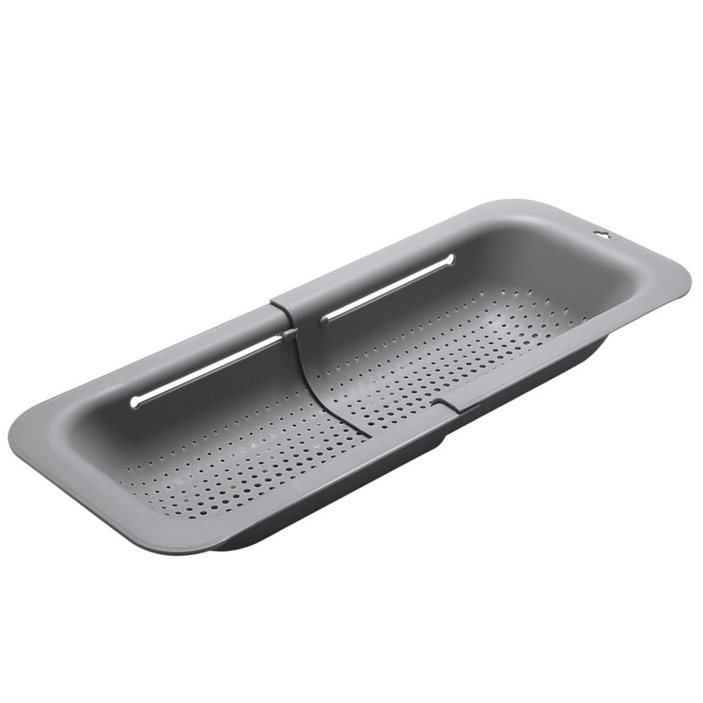 Justincity Adjustable Over the Sink Strainer Silicone Clip for Pots and ...