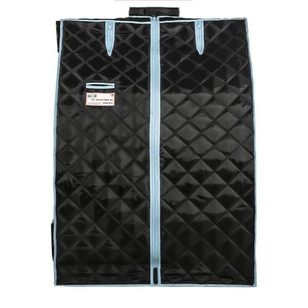 cadeninc 1-Person Portable Folding Half Body Black Infrared Sauna tent ...
