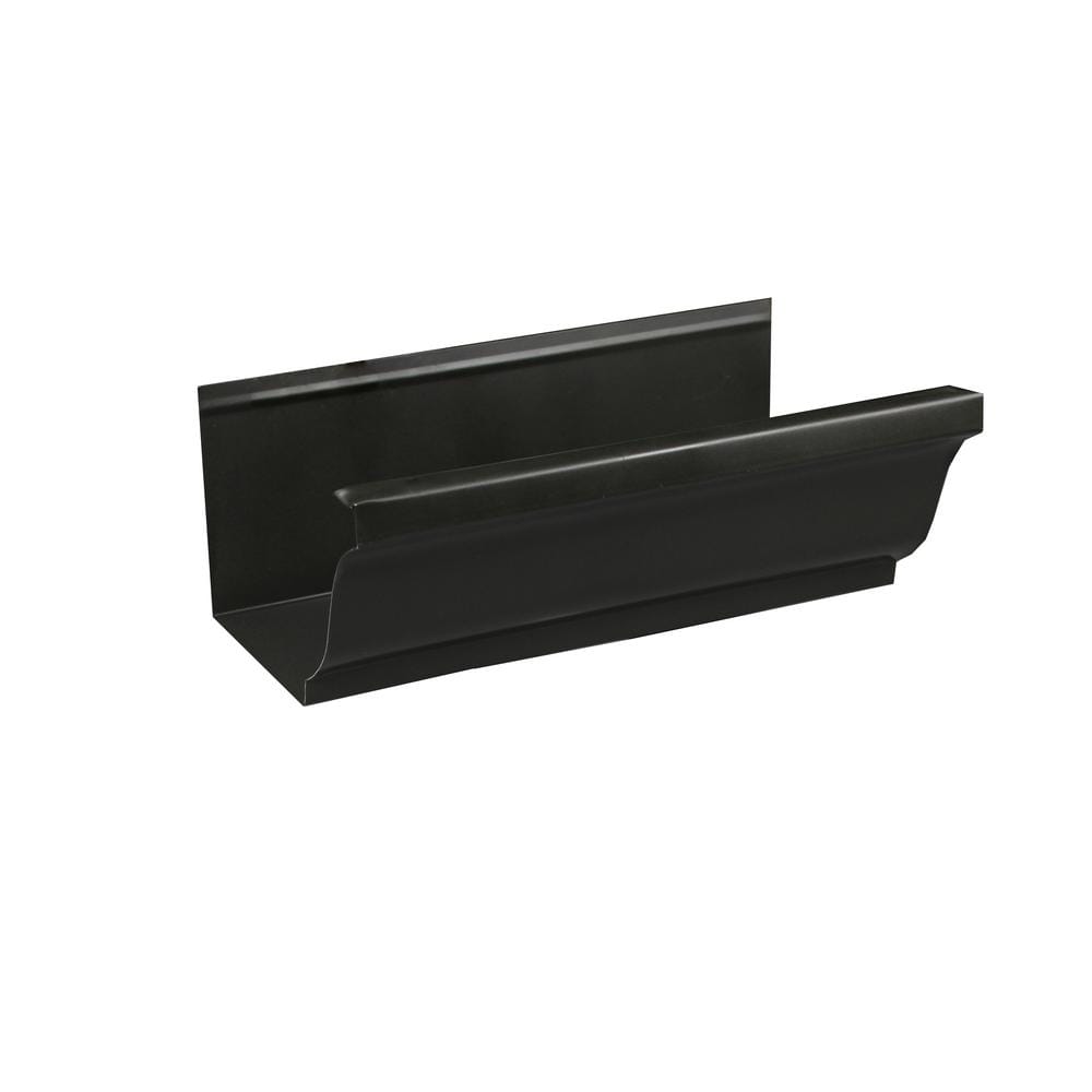 Spectra Pro Select 5 in. x 8 ft. K-Style Bronze Aluminum Gutter 5KBZ8 ...