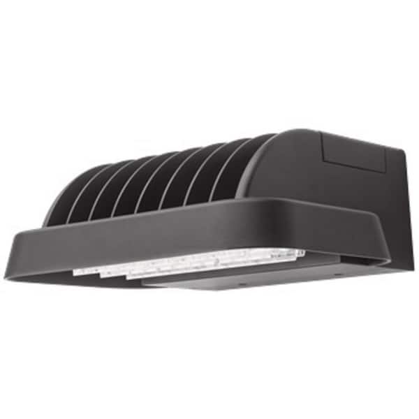 Lithonia Lighting 49-Watt Equivalent Integrated LED Dark Bronze Outdoor ...