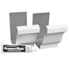 Amerimax Home Products 5 in. White Aluminum Gutter Seamers with ...