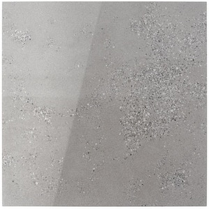 Daltile Delegate Black Matte 24 in. x 24 in. Color Body Porcelain Floor ...