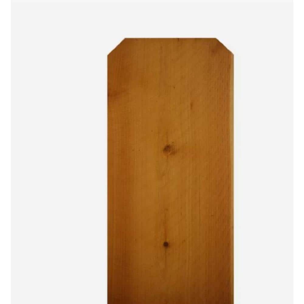 5/8 in. x 5 1/2 in. x 6 ft. Incense Cedar Placer Dog Ear Wood Fence ...