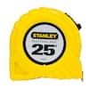 Stanley 25 ft. x 1 in. Fractional Read Scale Tape Measure 30-454 - The ...