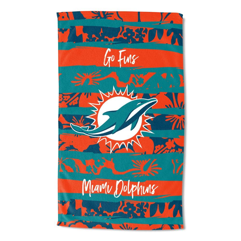THE NORTHWEST GROUP NFL Dolphins Cotton/Polyester Blend Multi Color ...