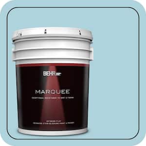 BEHR ULTRA 1 gal. #MQ4-55 Balboa Satin Enamel Exterior Paint & Primer ...