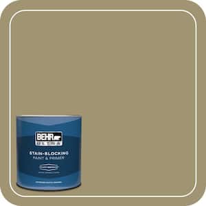 BEHR PREMIUM PLUS 8 oz. #PMD-37 Caraway Flat Interior/Exterior Paint ...